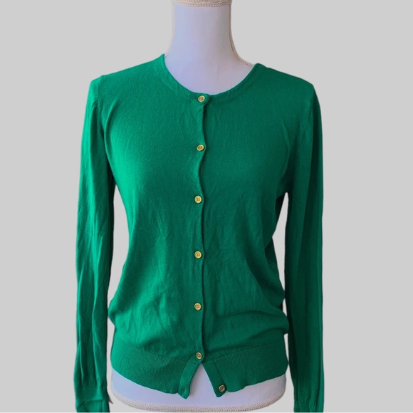Joe Fresh | Sweaters | Joe Fresh Emerald Green Knit Cardigan Sweater ...